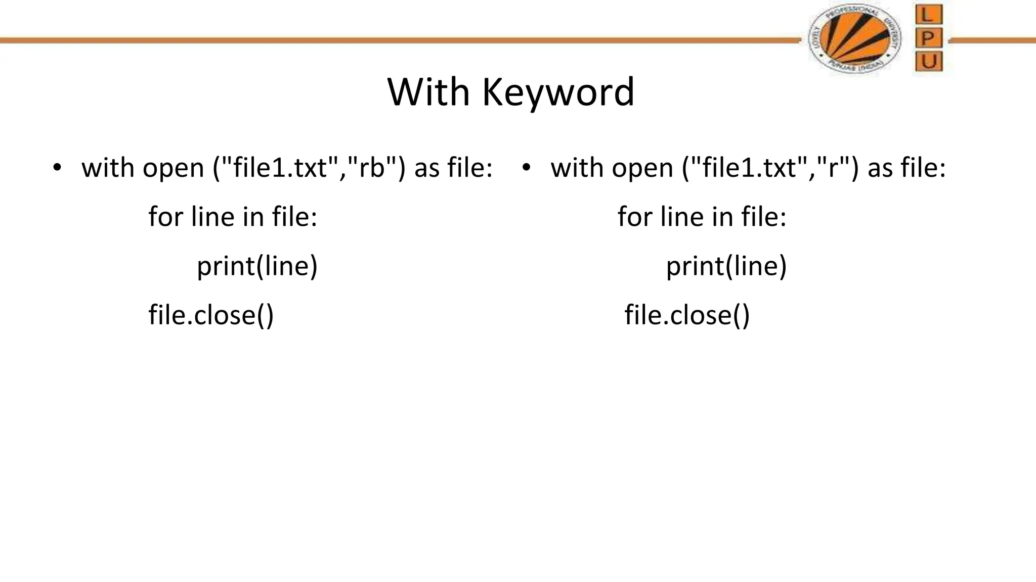 File Handling Btech Computer Science And Engineering Ppt Ppt