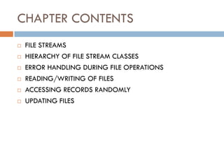 File Handling.pdffile handling ppt final | PDF
