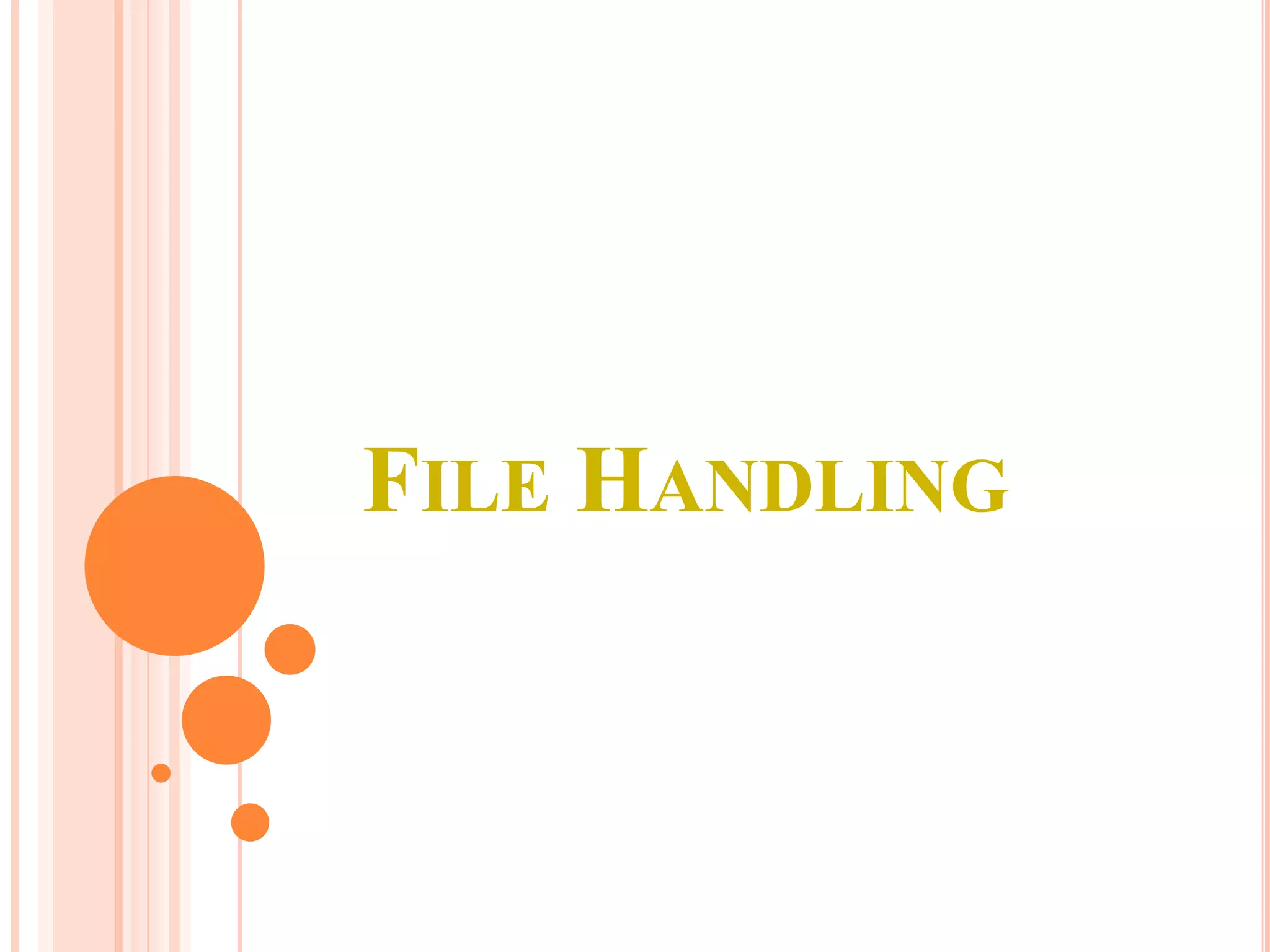 File handling | PPTX