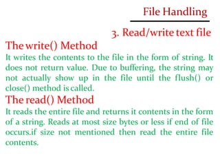 File handling3 (1).pdf uhgipughserigrfiogrehpiuhnfi;reuge | PPT