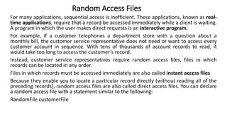 File Handling and Applications.pptx | Programming Languages | Computing