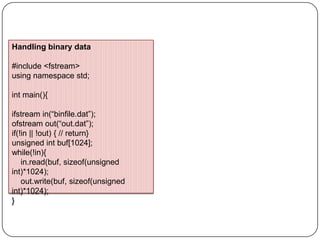 basics of file handling | PPT