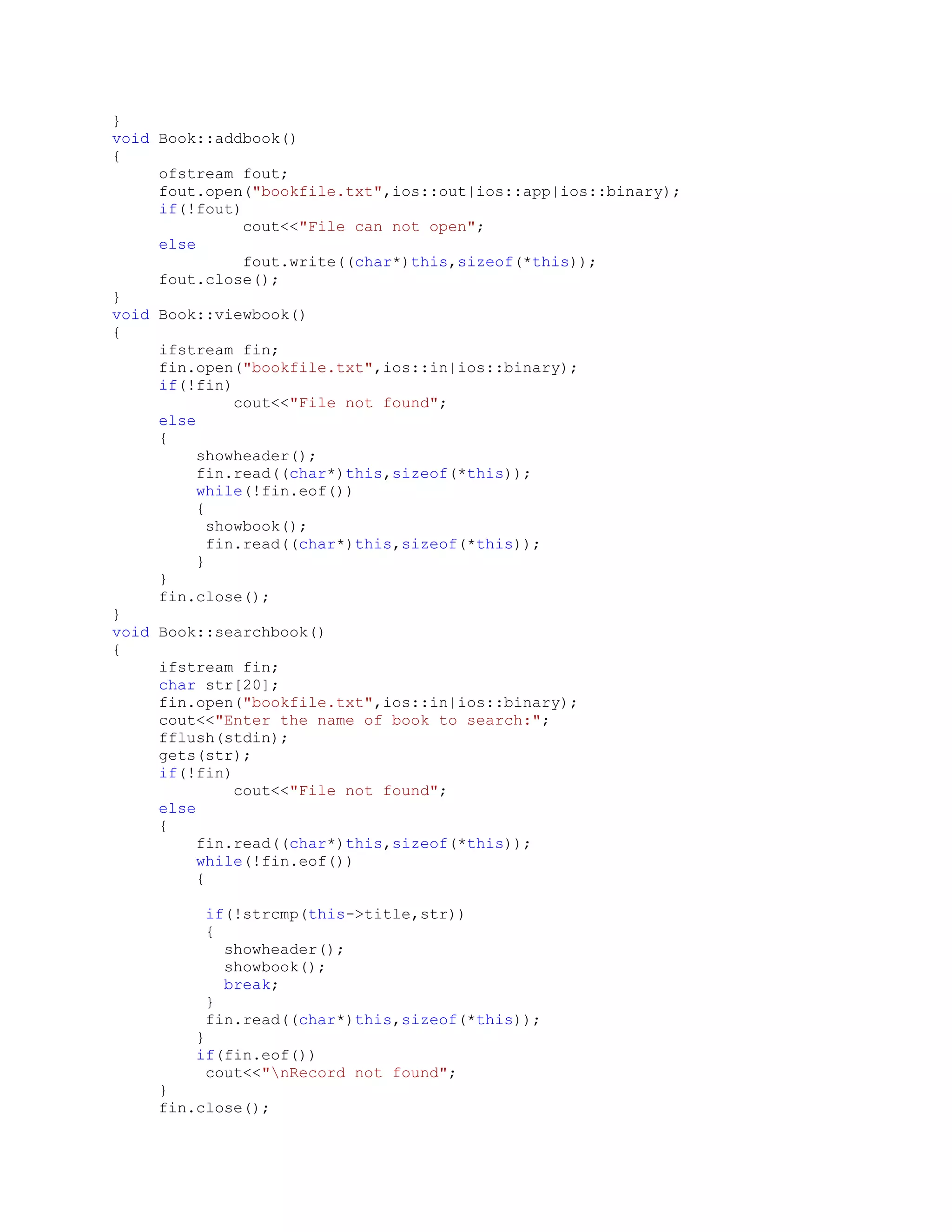 File handling in c++ | PDF