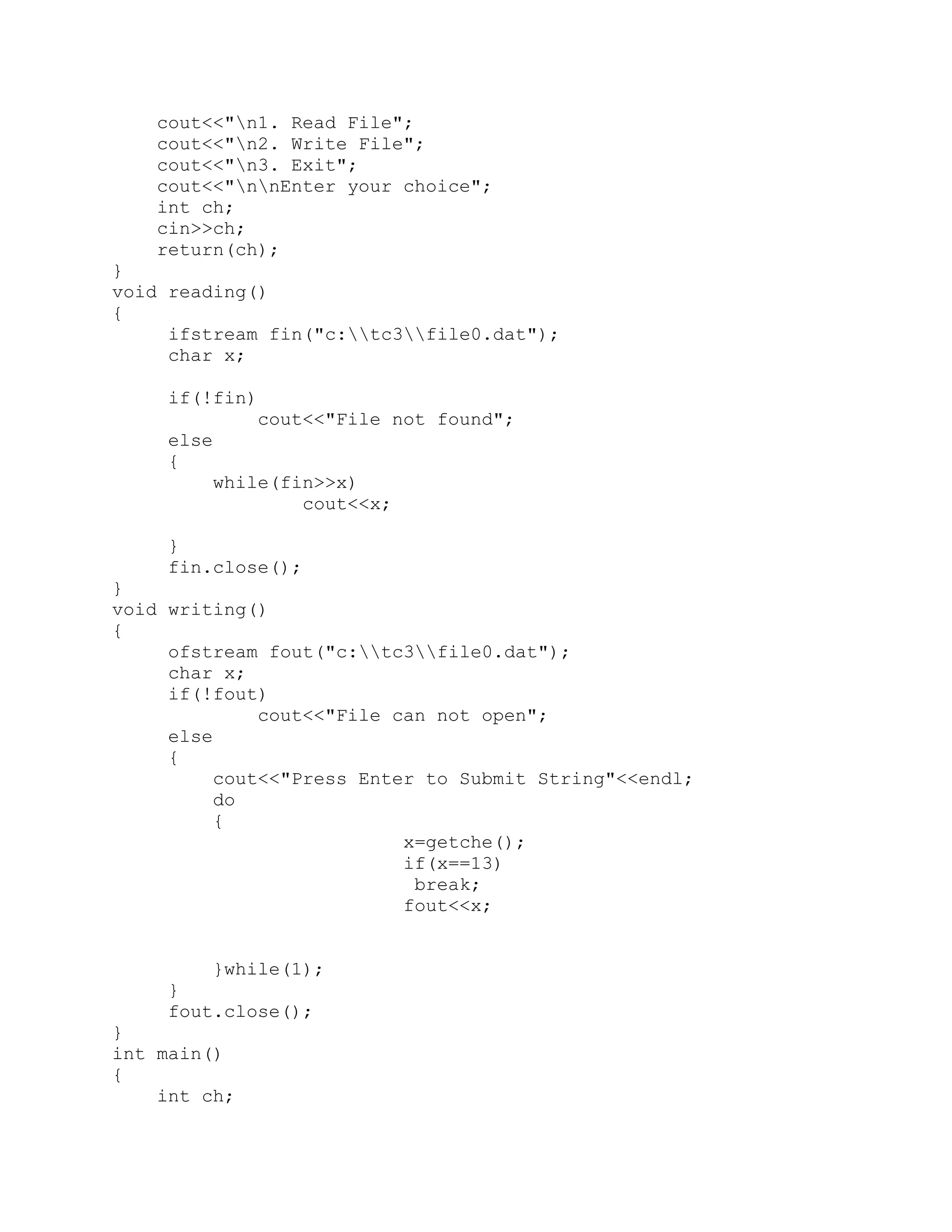 File handling in c++ | PDF