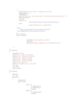 File handling in c++ | PDF