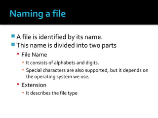 File handling in c | PPT