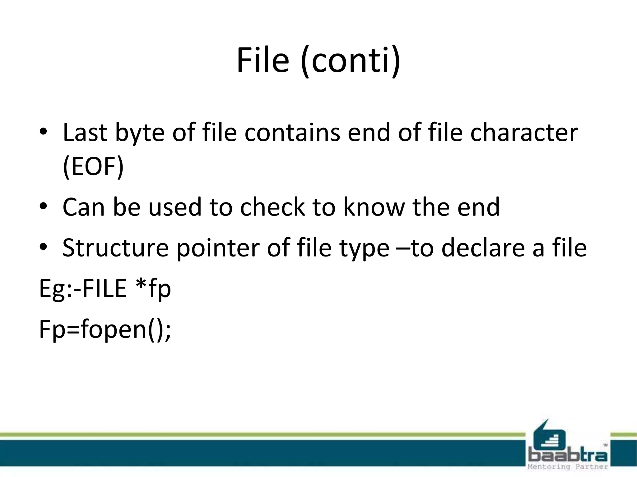 File handling in c | PPT