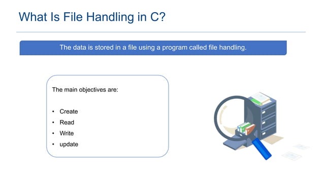 File handling in C | PPTX