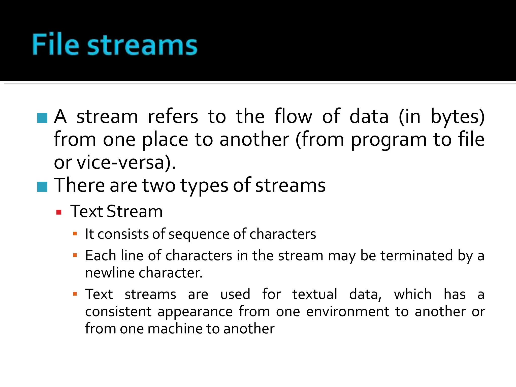 Presentation Of File Handling In C Language Ppt