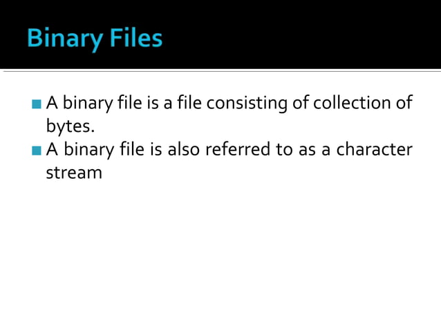 Presentation of file handling in C language | PPTX