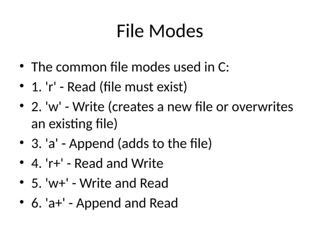 File_Handling_in_C_Programming for First Year Engineering | PPT