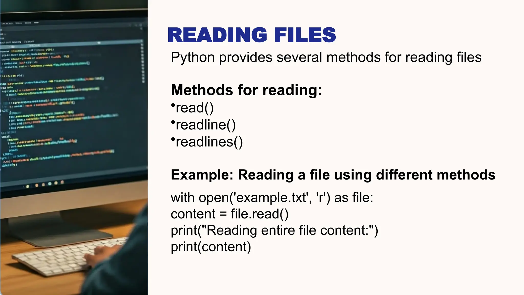 File Handling in py.pptx fjrbhkgmmulgngk | PPT