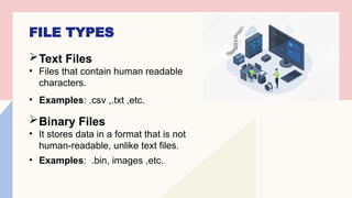 File Handling in py.pptx fjrbhkgmmulgngk | PPT
