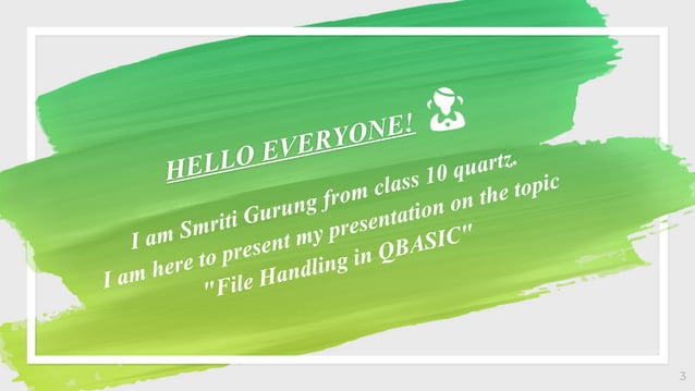 File Handling In Qbasic Pdf Operating Systems Computer Software 5966