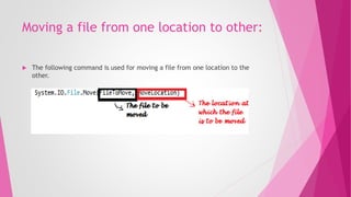 File handling in vb.net