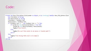 File handling in vb.net