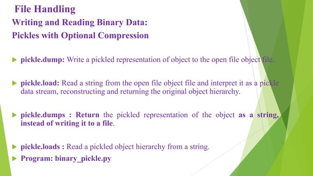 File Handling And Regular Expressions In Python Programming Ppt