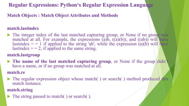 File Handling And Regular Expressions In Python Programming Ppt