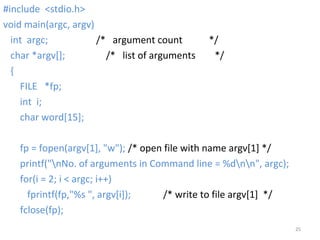 File handling(some slides only) | PPT
