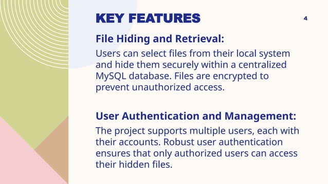 File Hider Project to hide the files from your desktop | PPT