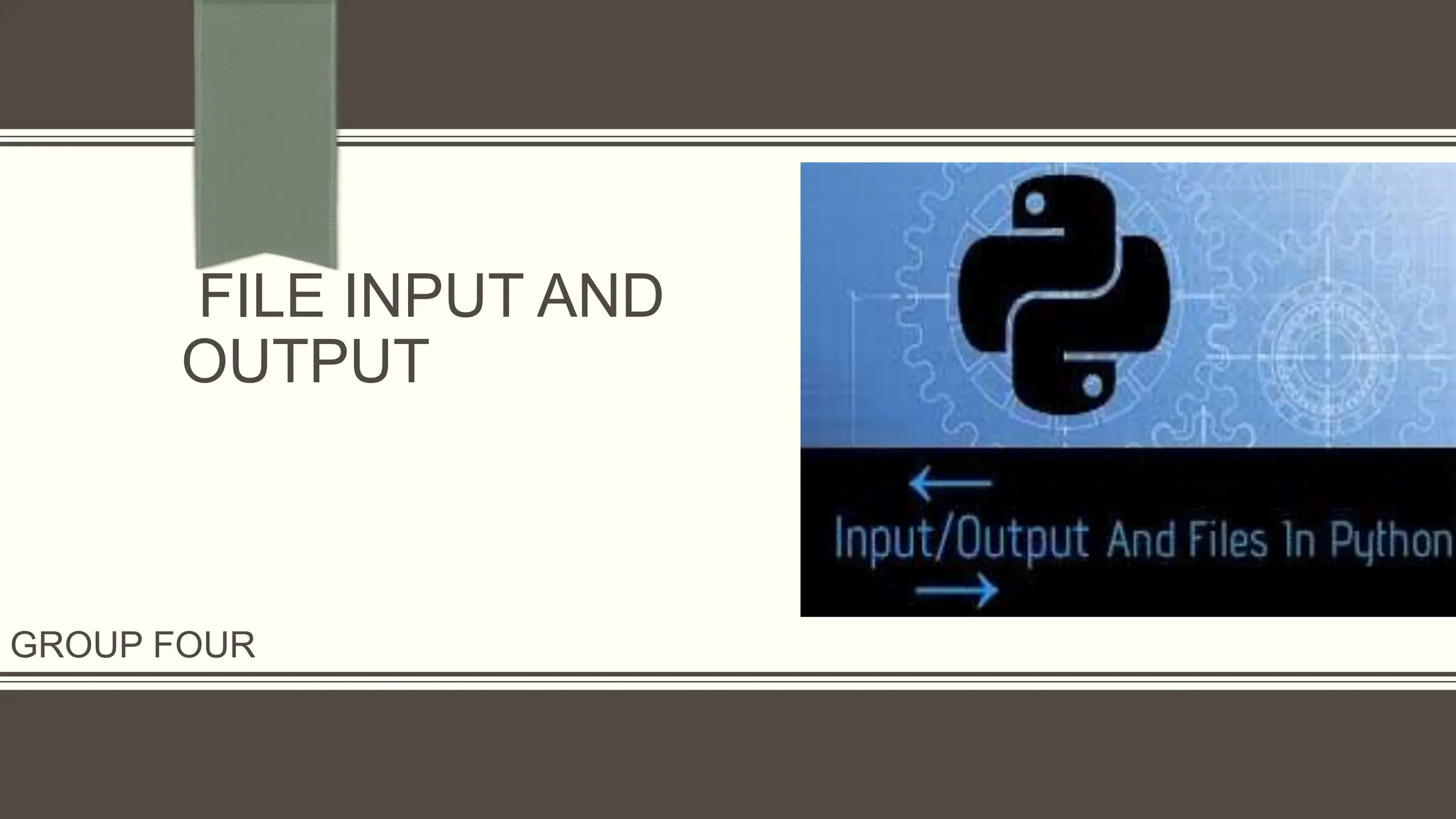POWER POINT FILE INPUT AND OUTPUT PRESENTATION.pptx POWER POINT FILE INPUT AND OUTPUT PRESENTATION.pptx
