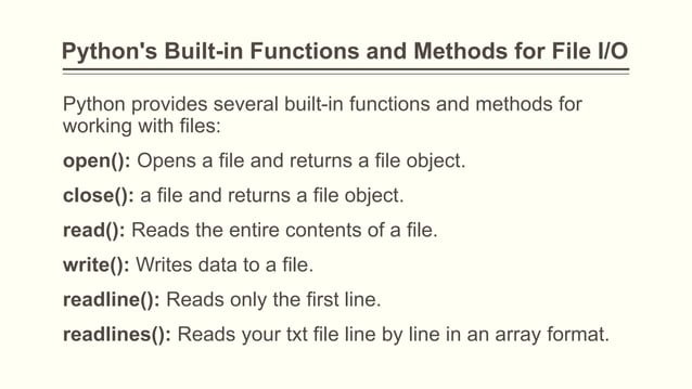 POWER POINT FILE INPUT AND OUTPUT PRESENTATION.pptx | Computing | Technology & Computing