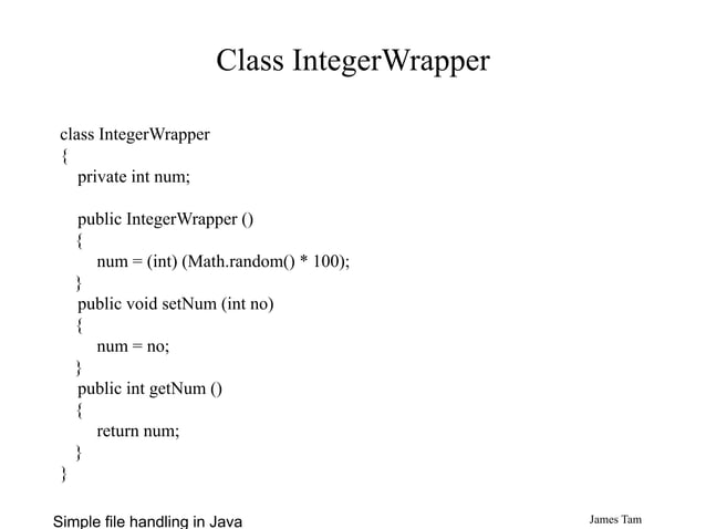 File Io Ppt