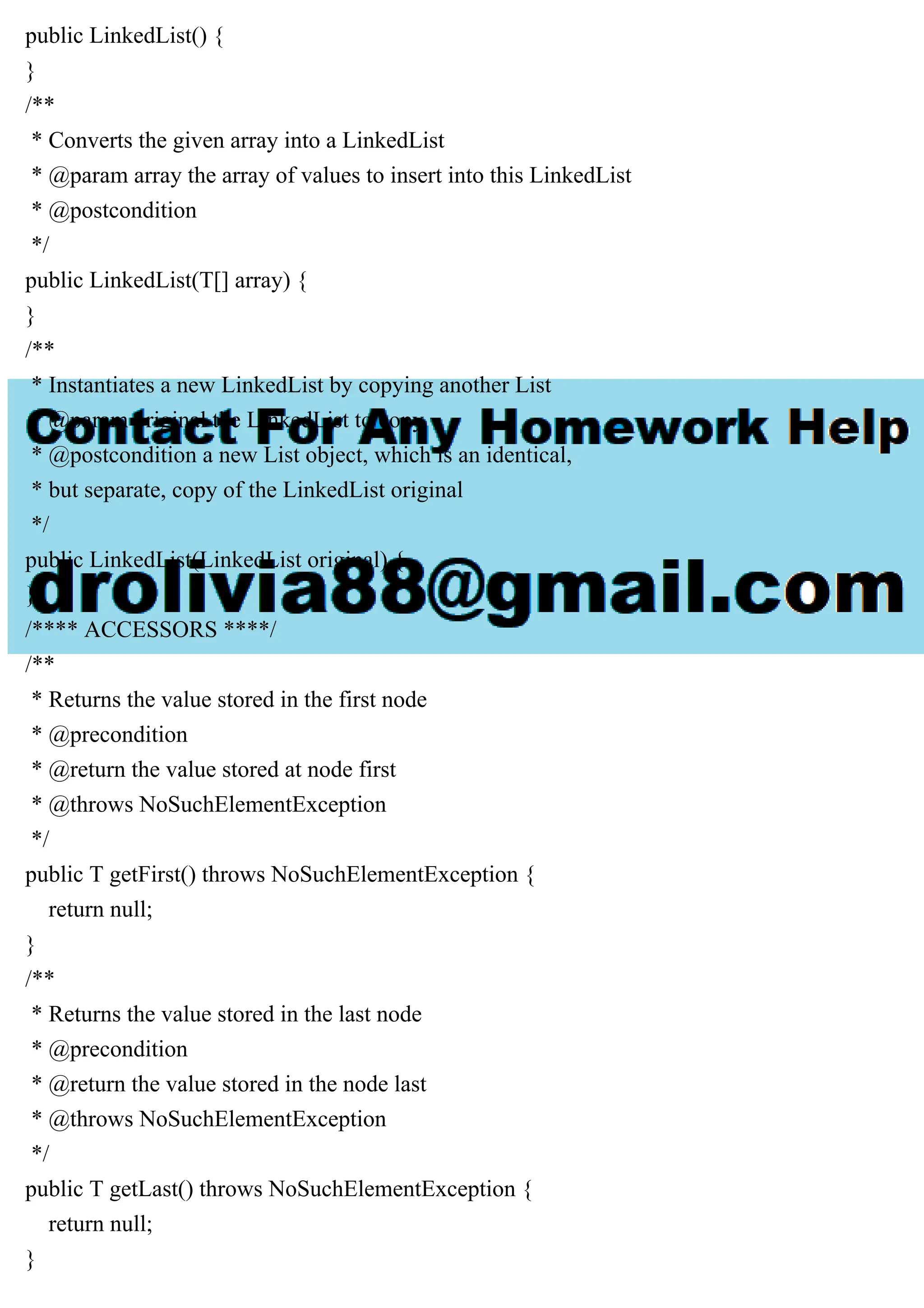 File LinkedList.java Defines a doubly-l.pdf