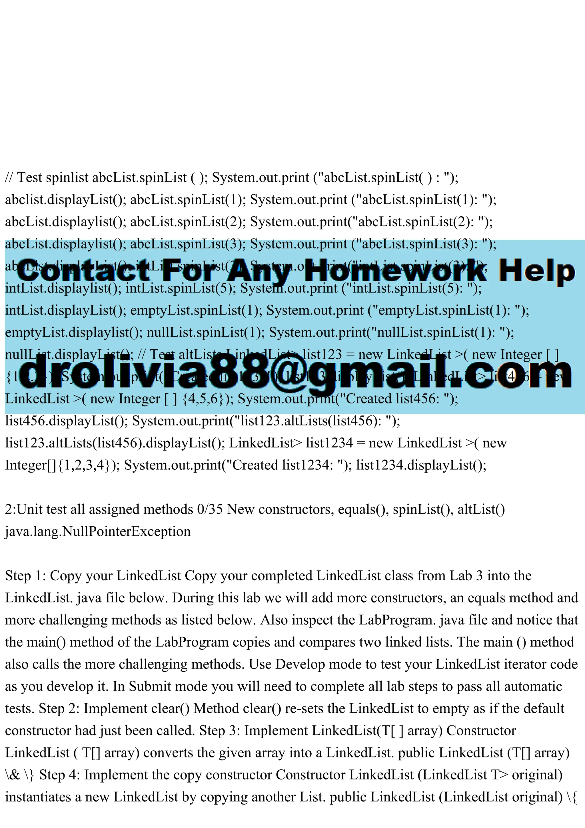 File LinkedList.java Defines a doubly-l.pdf
