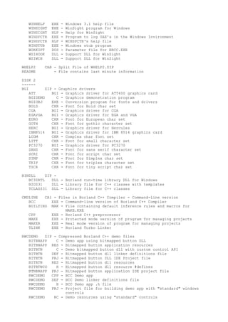 Filelist | DOC | Programming Languages | Computing