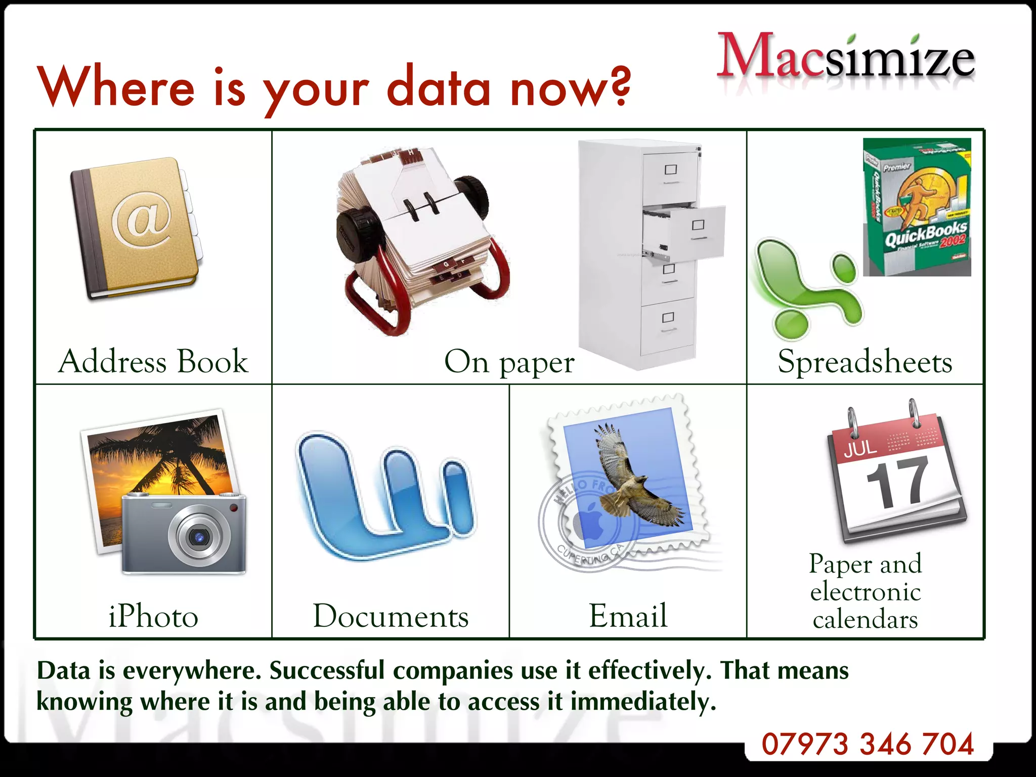Databases versus Spreadsheets-do you know where your data is? | PPT