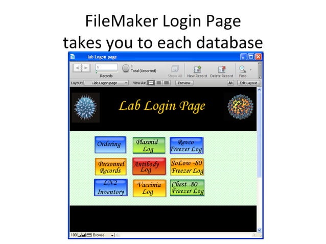 Filemaker Databases | PPT