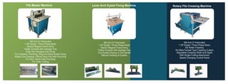 File making Machinery | PPT