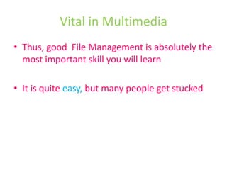 File Management | PPTX