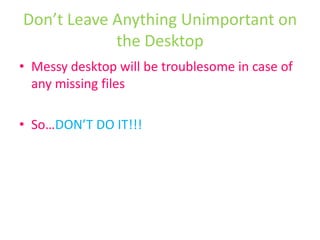 File Management | PPTX