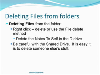 File Management | PPT
