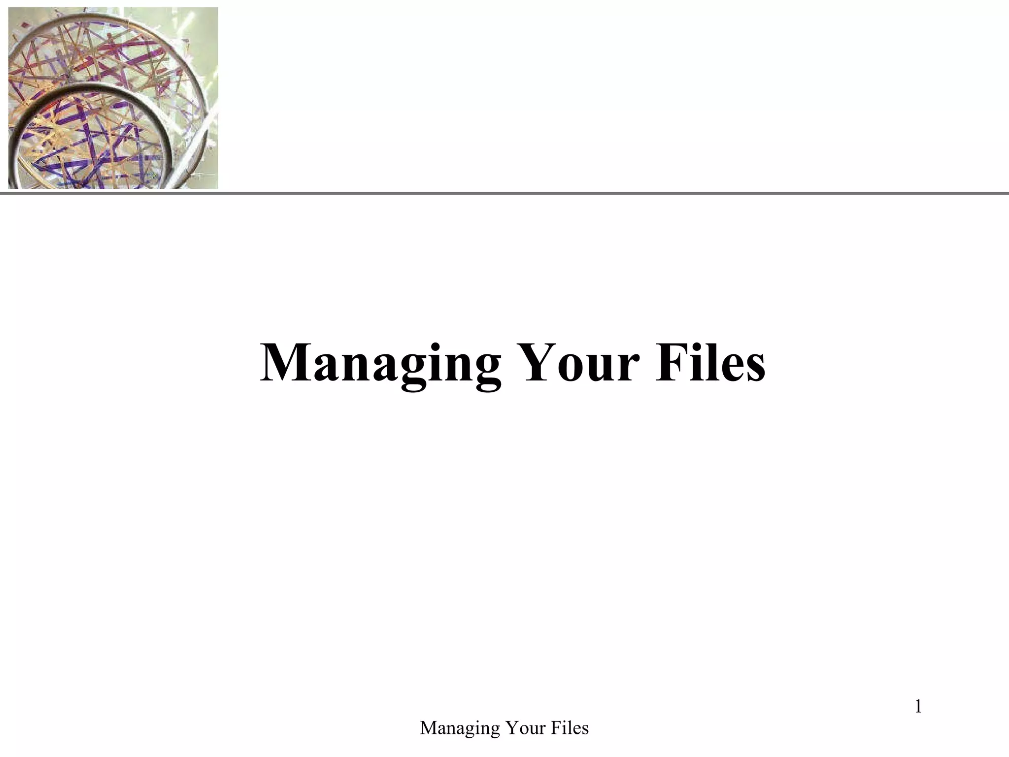 File management | PPT