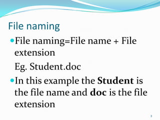 File management | PPTX