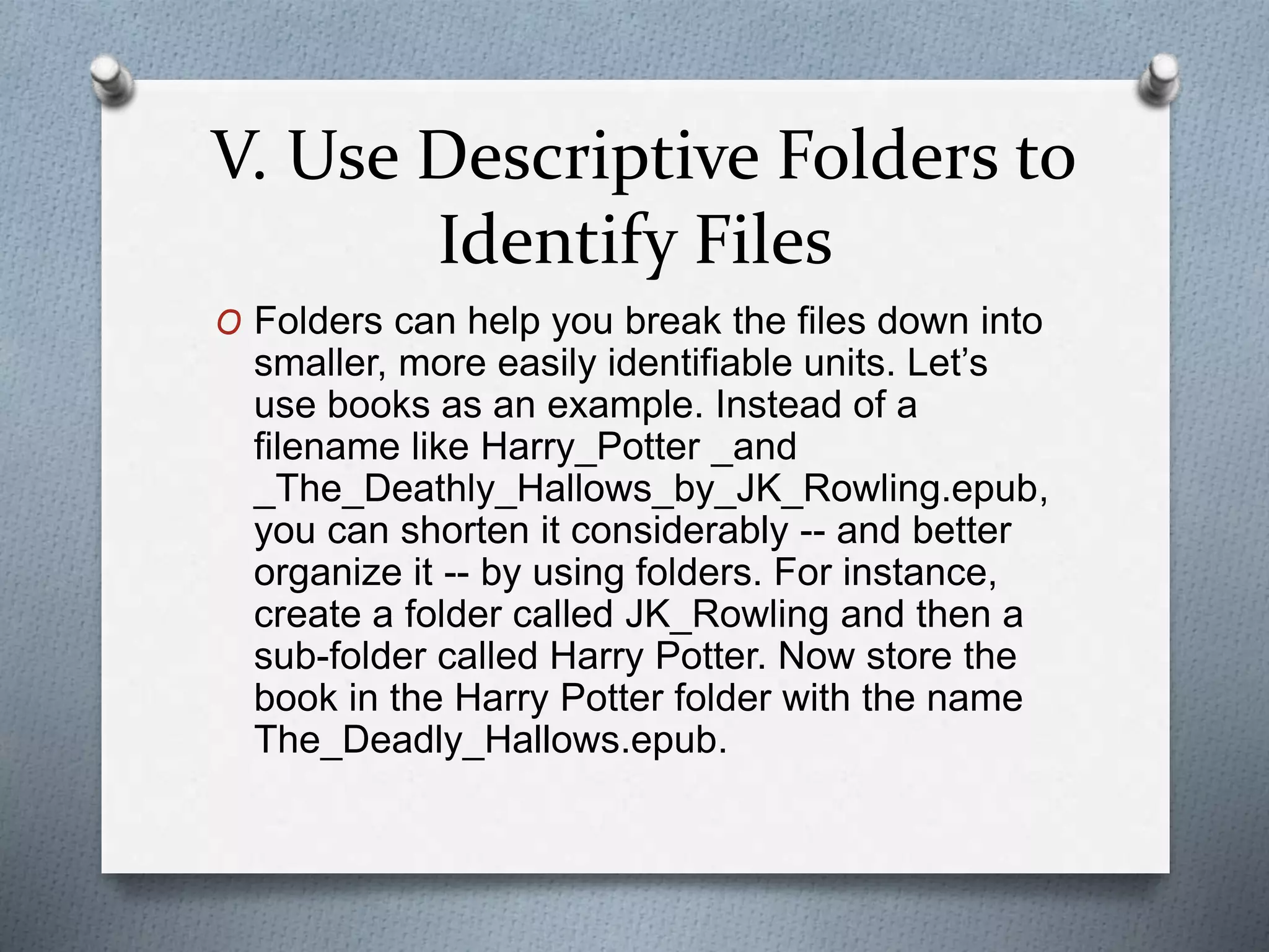 File management | PPT