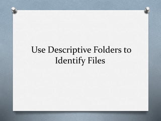 File management | PPT