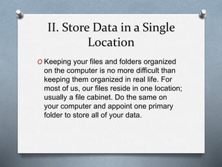 File management | PPT