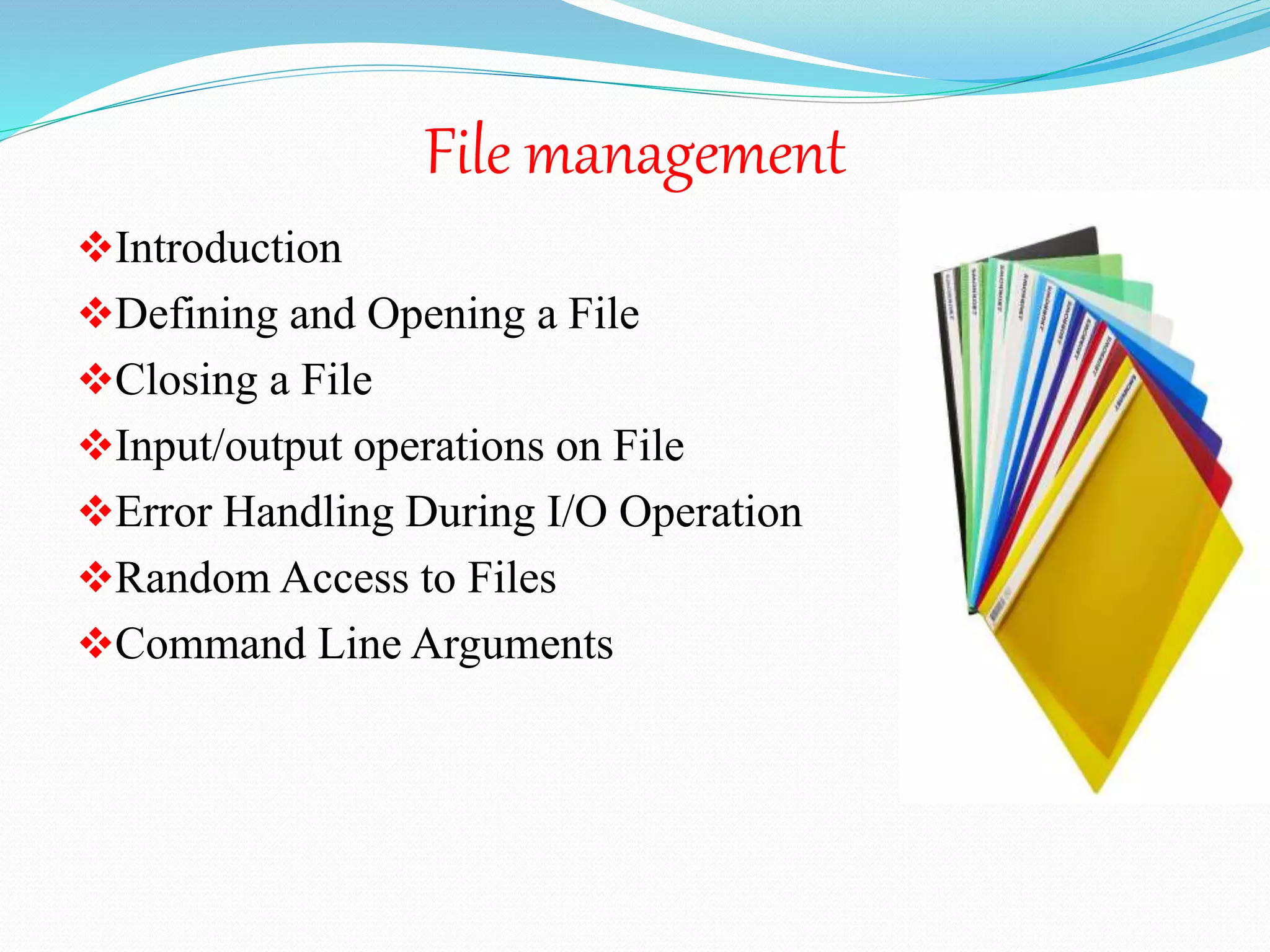 File management | PPTX