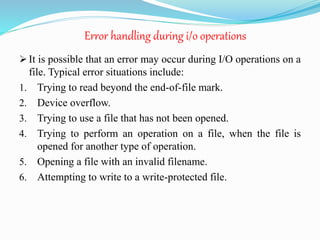 File management | PPTX | Operating Systems | Computer Software and ...