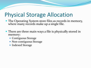 File management | PPTX