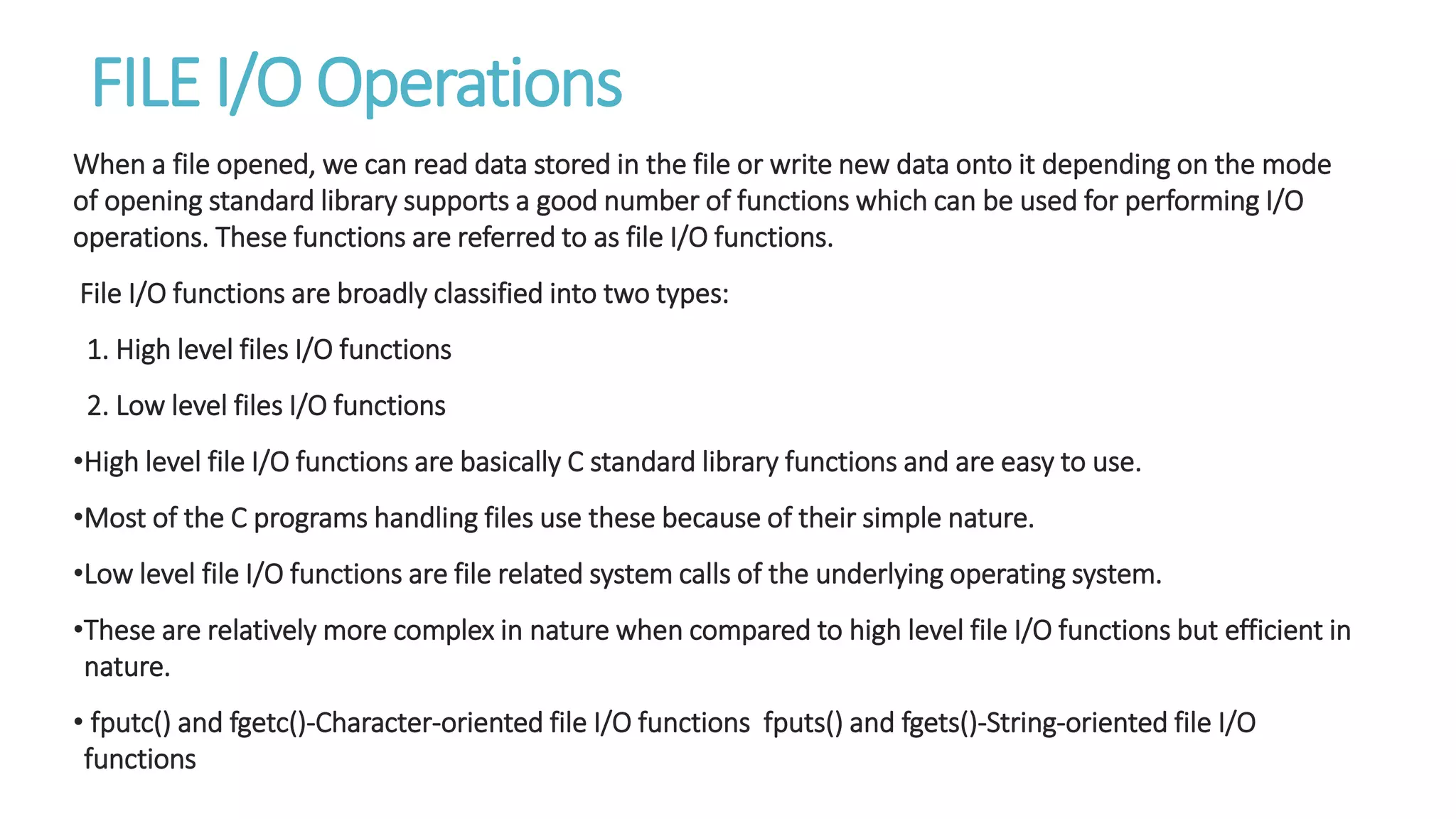 File management | PPTX | Operating Systems | Computer Software and Applications