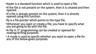 File management | PPTX | Operating Systems | Computer Software and ...