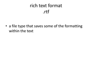 File management - ICT IGCSE Chapter 11 | PPTX
