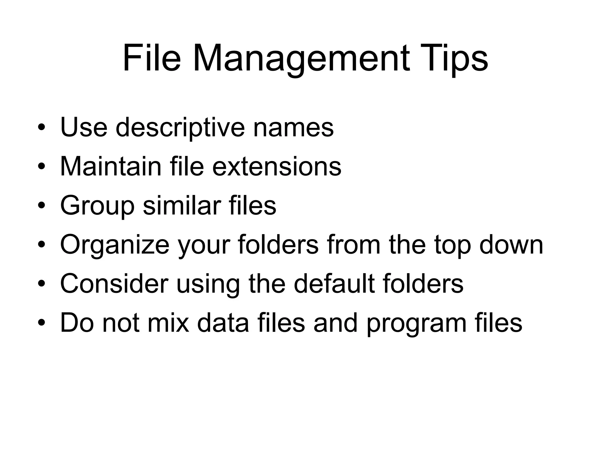 file management.ppt