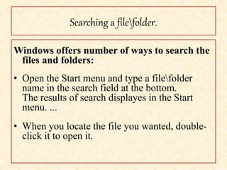 File management and data organisation | PPTX