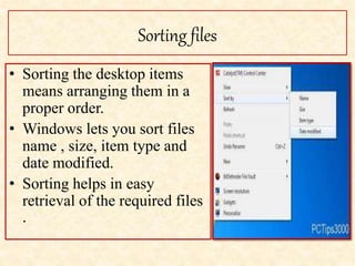File management and data organisation | PPTX